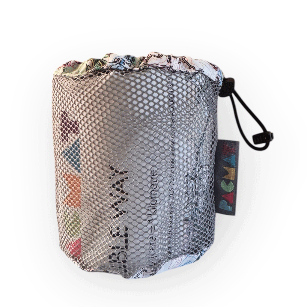 Ribble Way OS PACMAT Picnic Blanket with map design – Rubbastuff